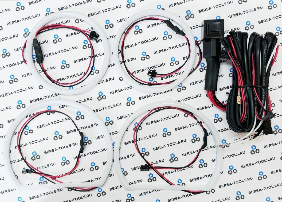 Ангельские глазки Cotton для BMW E70 (оранжевый)