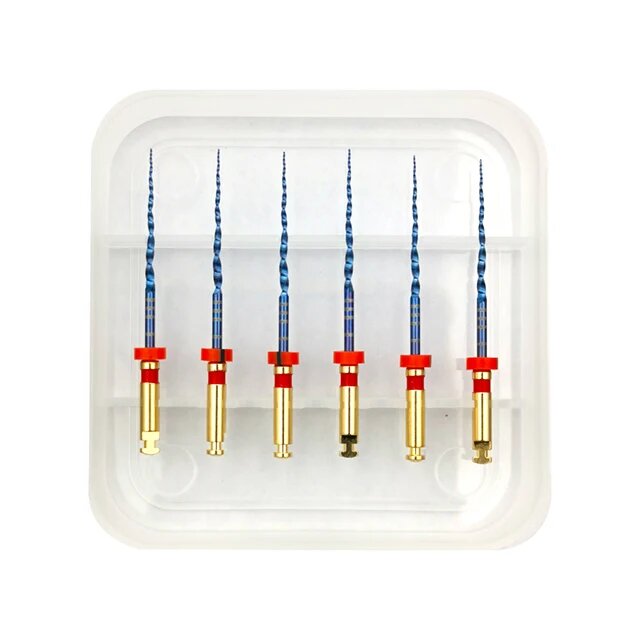 Эндодонтические файлы VDK DENT Pro Next Taper Blue, X2 25mm, 6 шт.