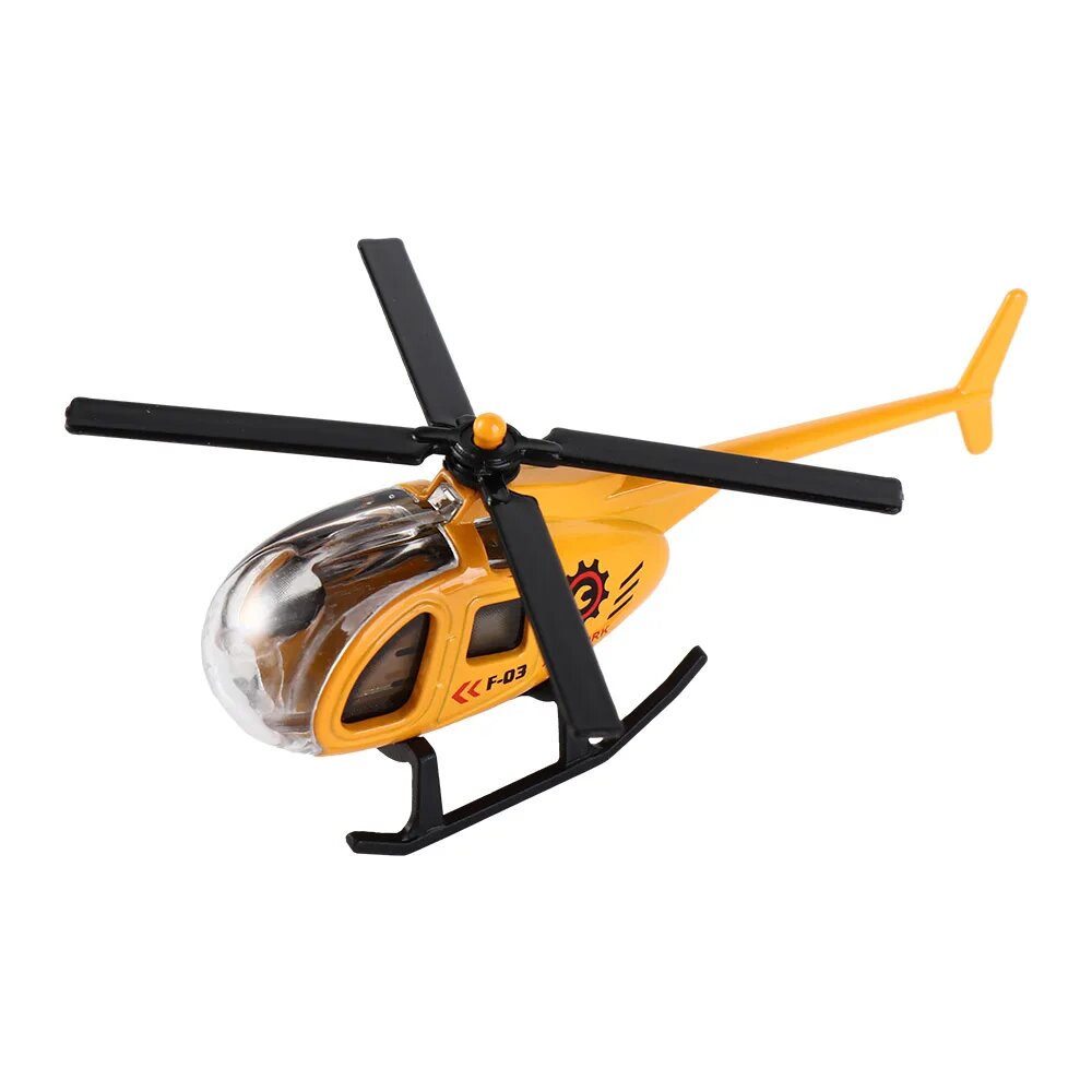 Детский металлический вертолет