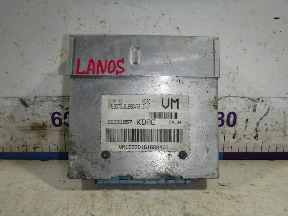 Блок управления двигателем Chevrolet Lanos 96391857