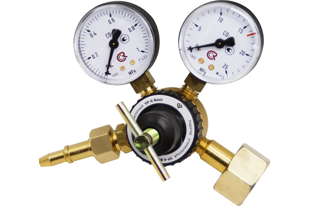 Оберон UR-6 Basic редуктор углекислотный CO2 Q4144 - точная регулировка газа