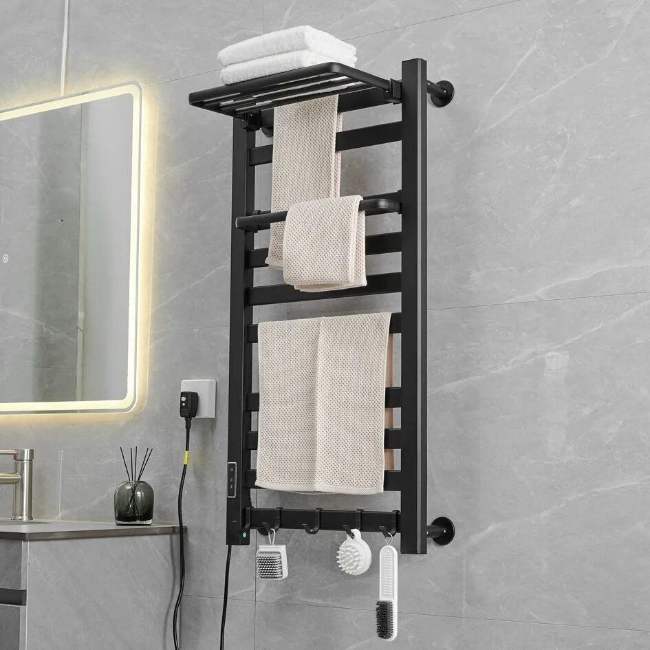 GoBro Полотенцесушитель Электрический 485мм 960мм форма Лесенка