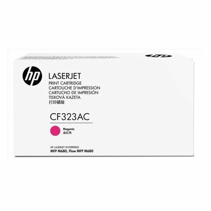 Оригинальный картридж HP (CF323AC) 653A для Color LJ M680dn/ M680f/ M680z Magenta (пурпурный), 16500 стр.