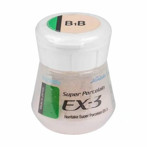 Масса керамическая для металлокерамики EX-3 Норитаки (Noritake) Дентин B1B (10 гр)