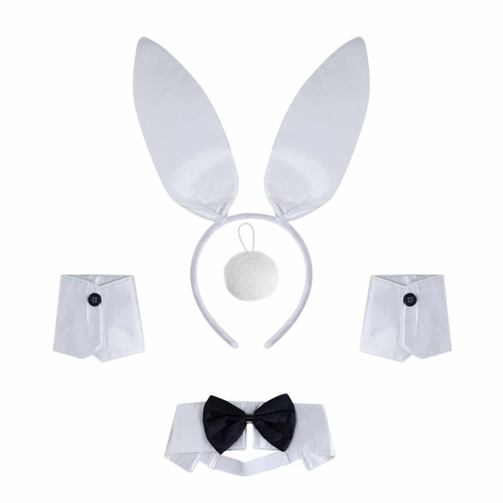 Аксессуары Rabbit cos-плоский белый набор из четырех частей ding rabbit