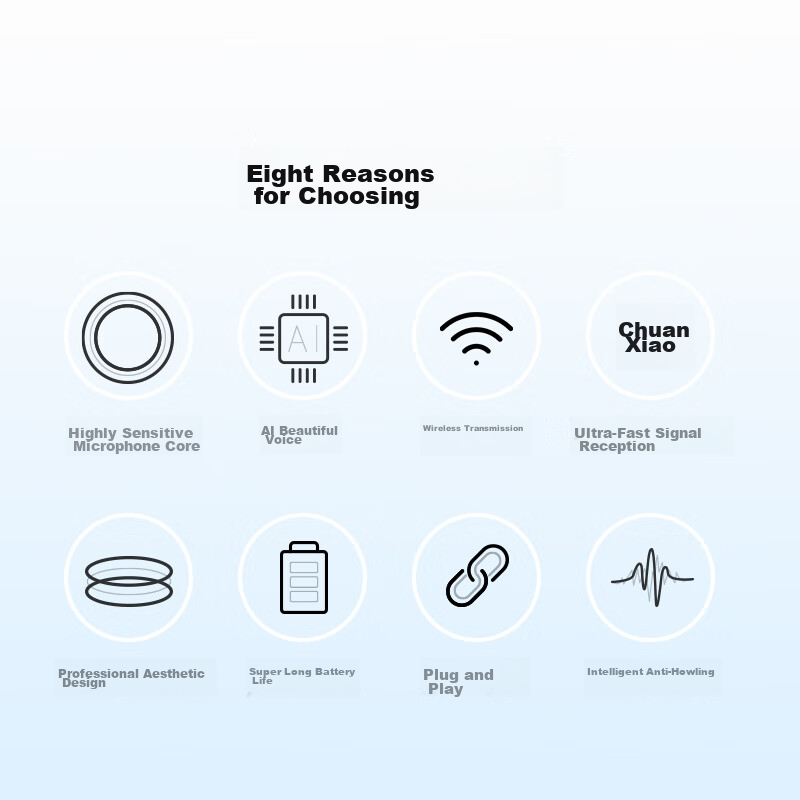 Chunmai Wireless TV Karaoke Microphone U7Pro, Home KTV Children's Singing Microphone, Compatible with Xiaomi And TCL TVs