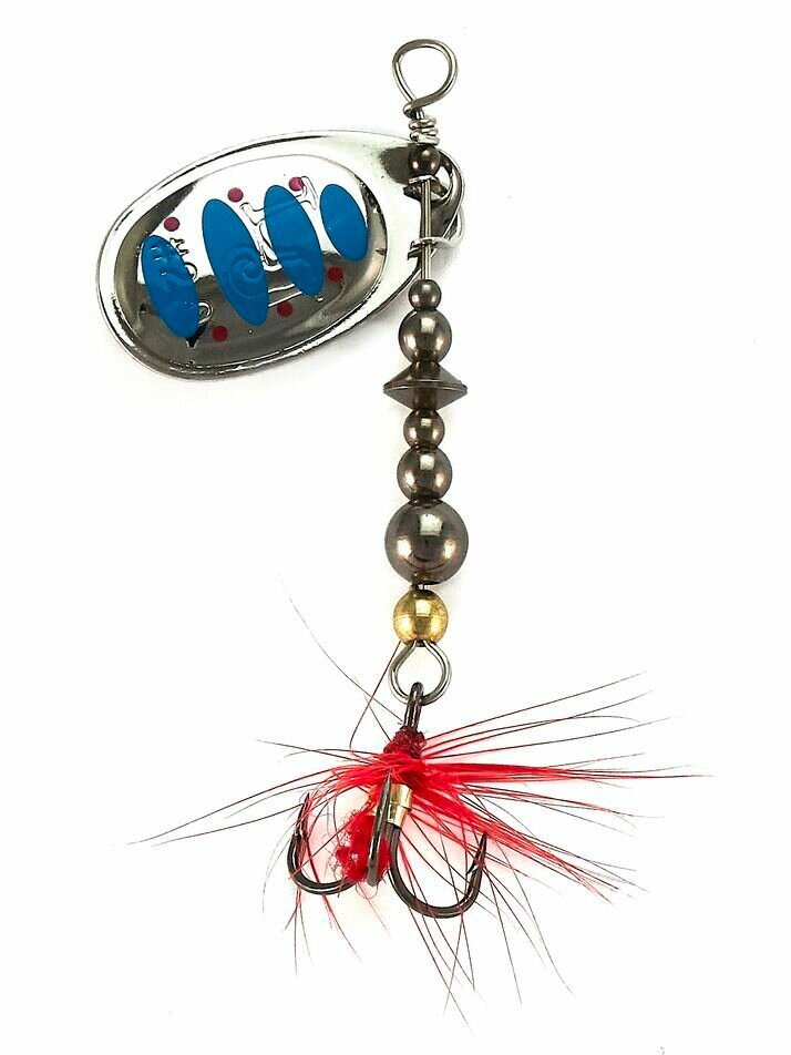 Блесна вращающаяся LUCKY JOHN BONNIE BLADE 2, расцветка 003, вес 4,3 г, размер #2 / Блесна для рыбалки на щуку, окуня