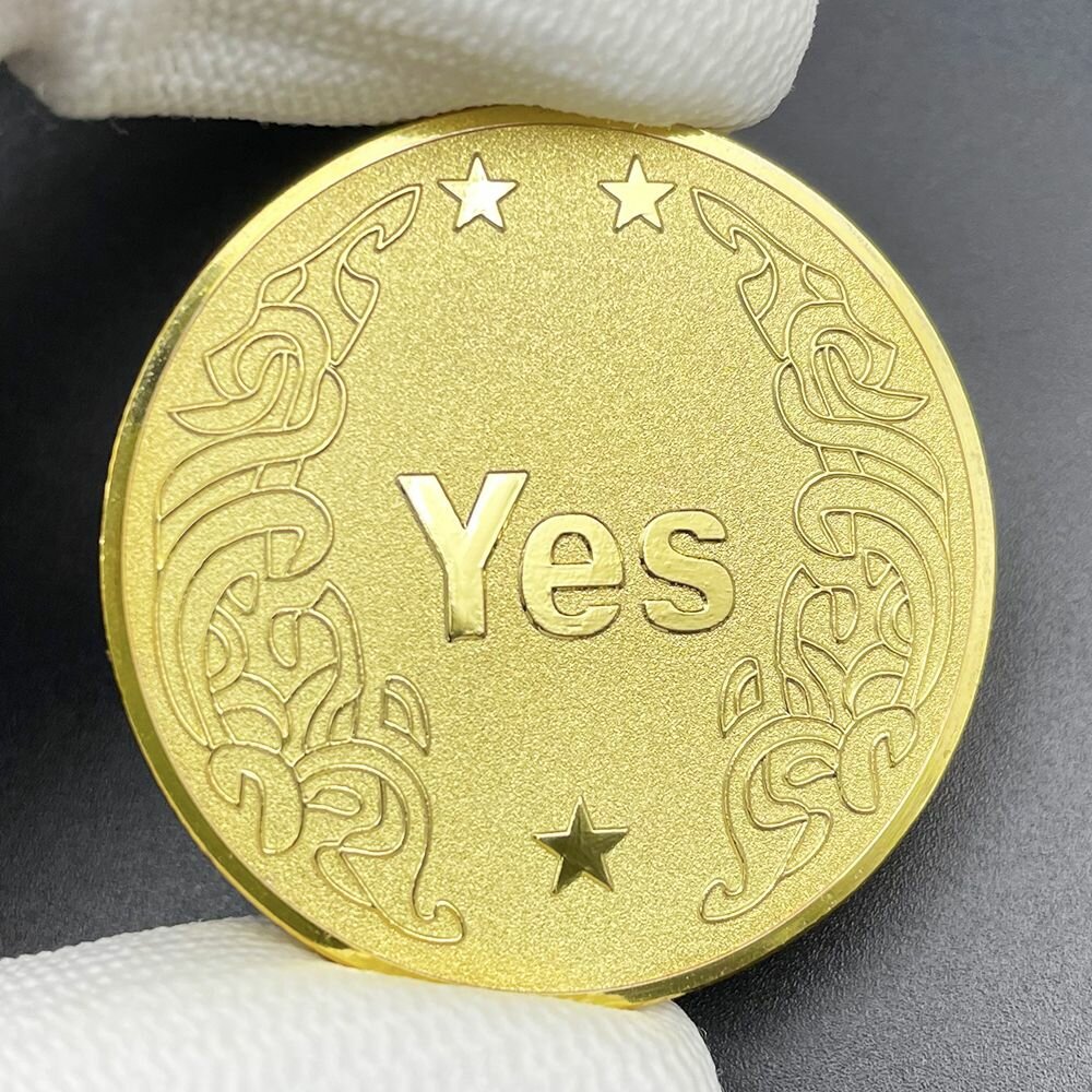 Монеты принятия решений-Да или нет