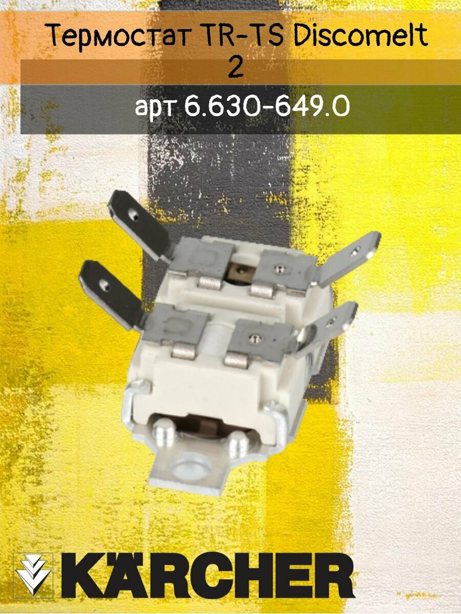 Термостат TR-TS Discomelt 2 для пароочистителей Karcher SC 1, SC 1020, SC 1025, SC 2, артикул 6.630-649.0