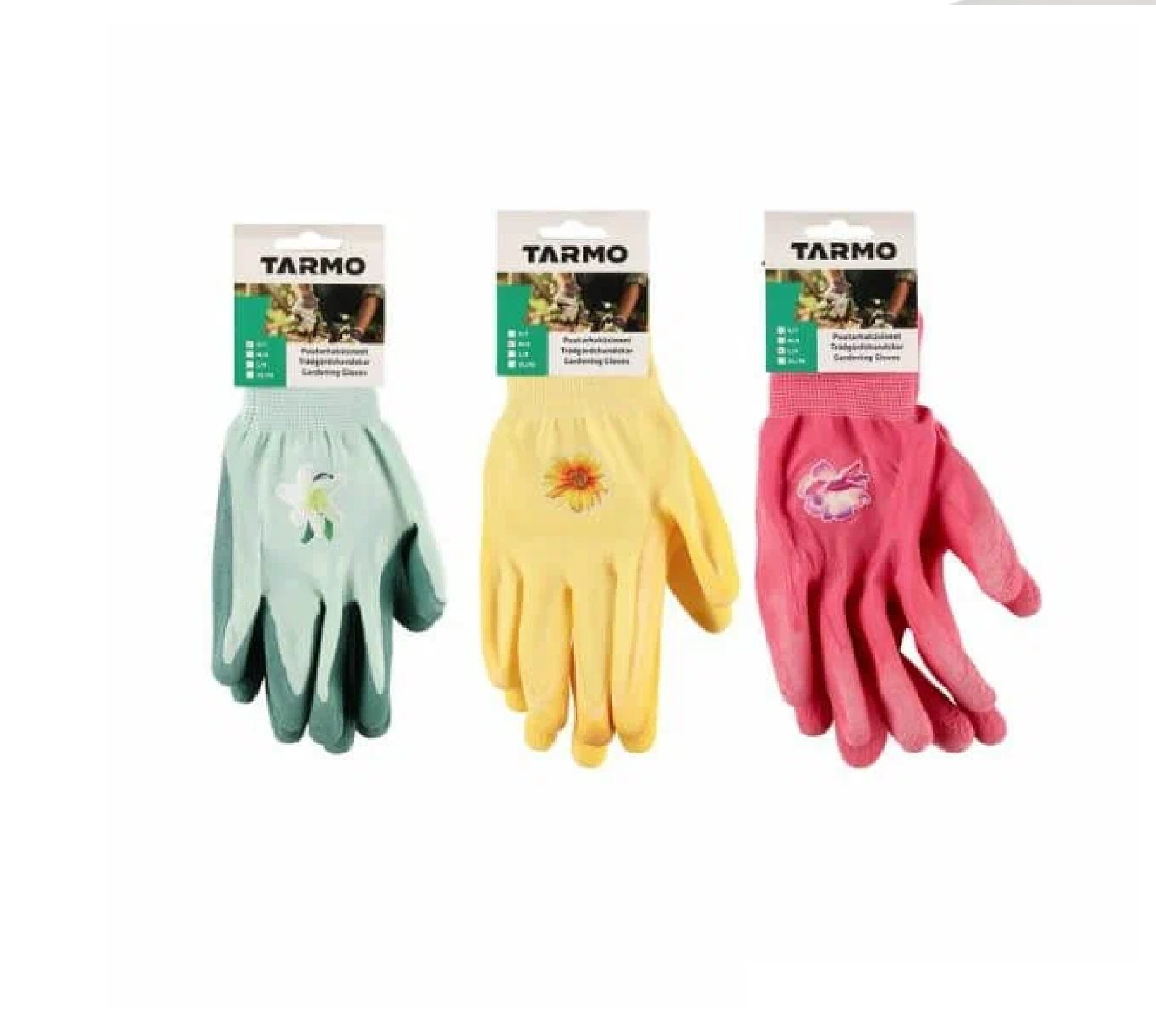 Садовые перчатки DM "Tarmo", многоразовые, 9 размер, защита от общих производственных загрязнений