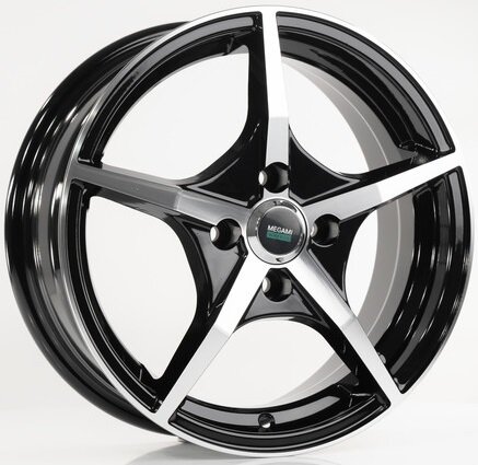 Диски легковые литые 6.0*15 5*100 et38 h57.1 Megami MGM-19 BKF(цвет)