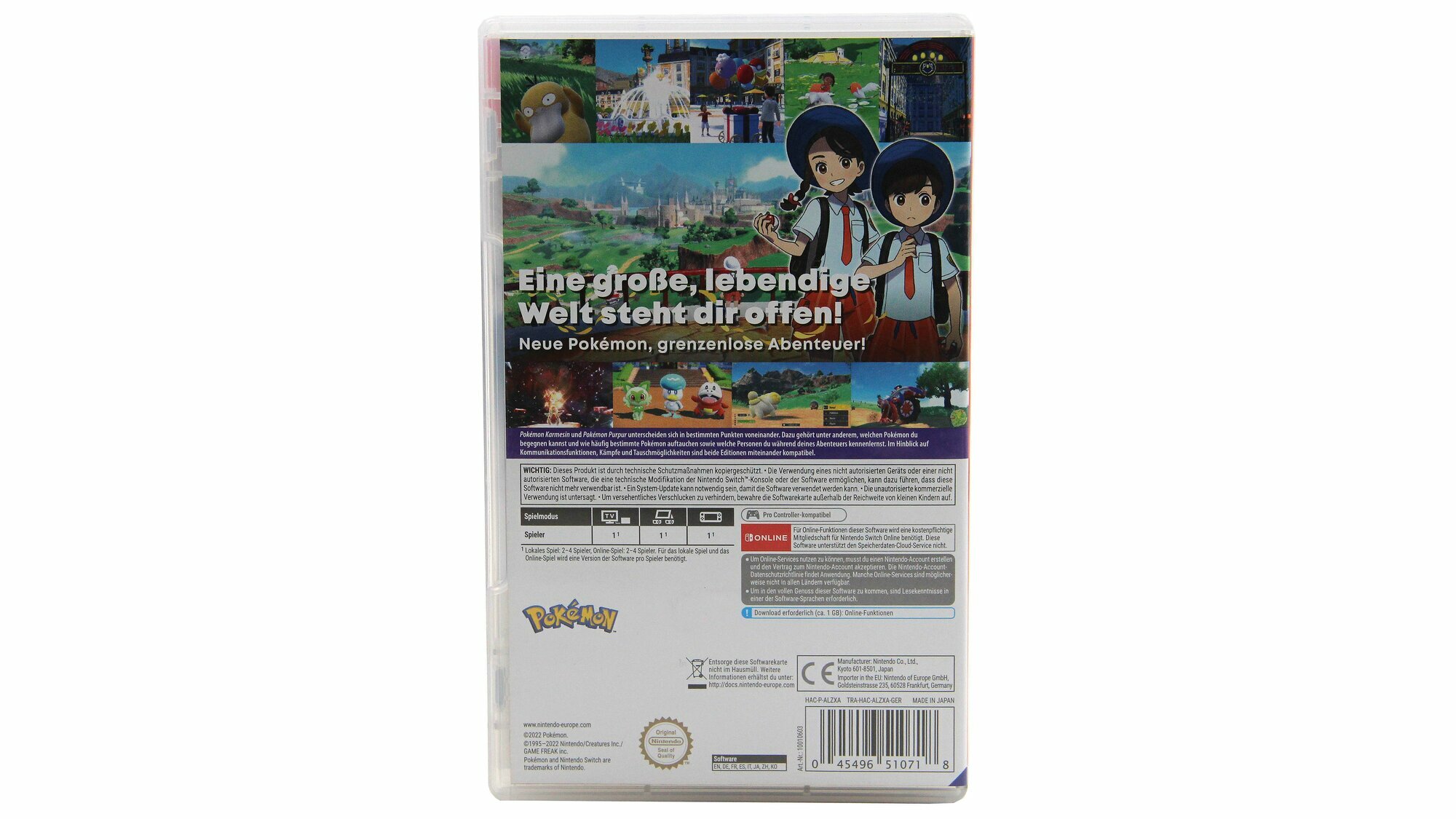 Pokemon Scarlet (Nintendo Switch) — фото 1