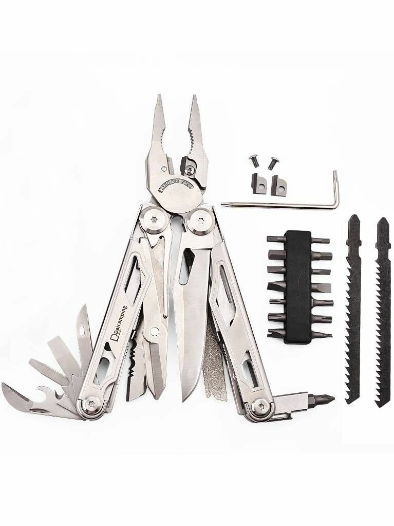 Daicamping DL30 Silver мультитул нож складной плоскогубцы