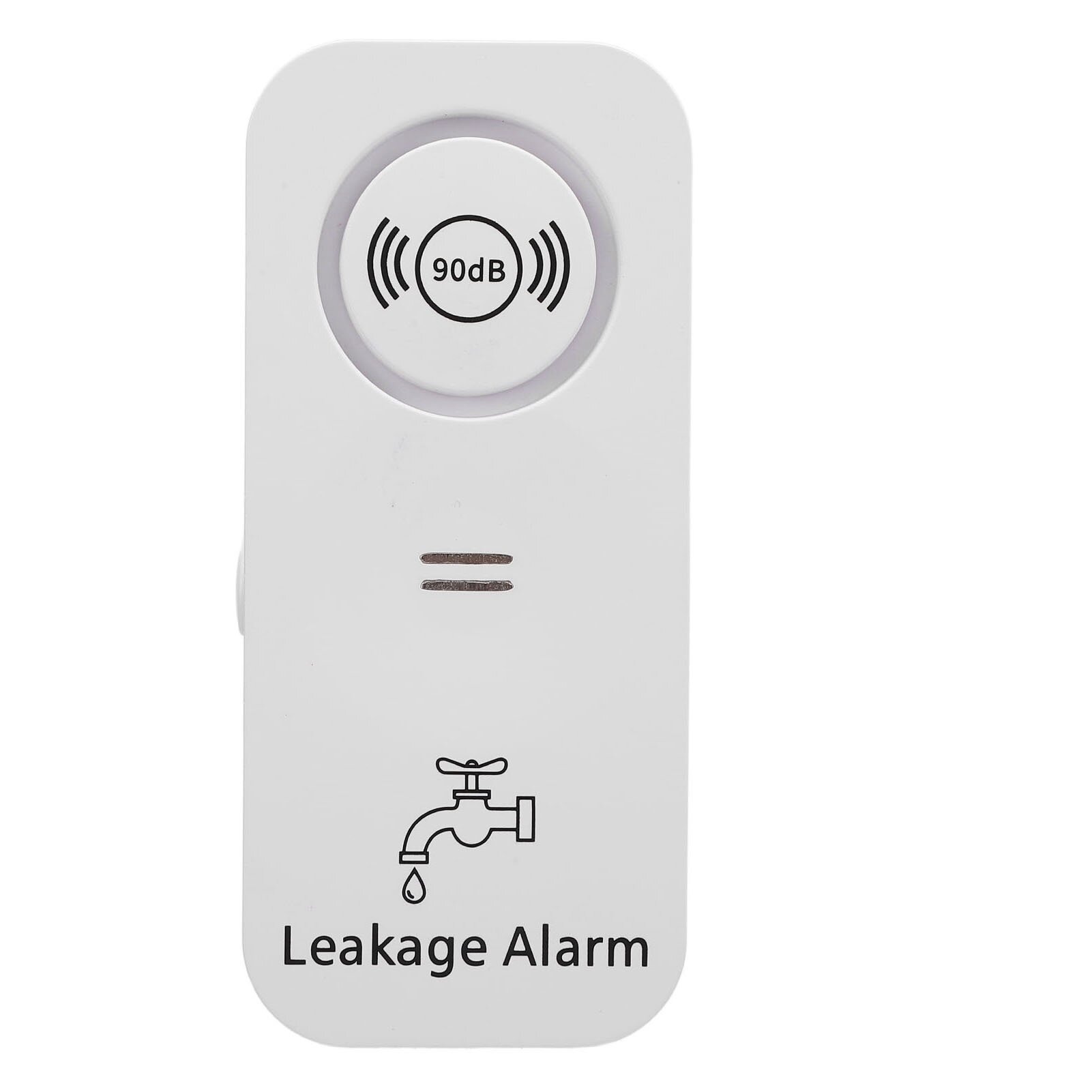 Датчик утечки воды IP66, 90 дБ. Водонепроницаемый, для раковины, ванной, прачечной.