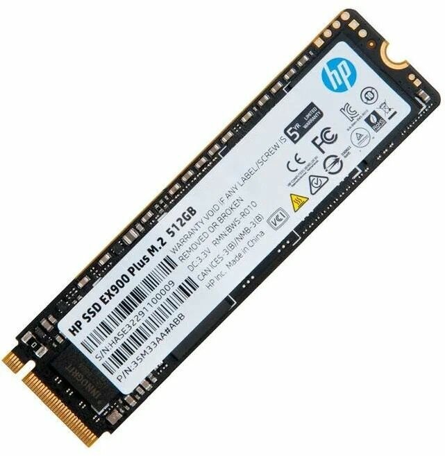 HP EX900 Plus M.2 жесткий диск