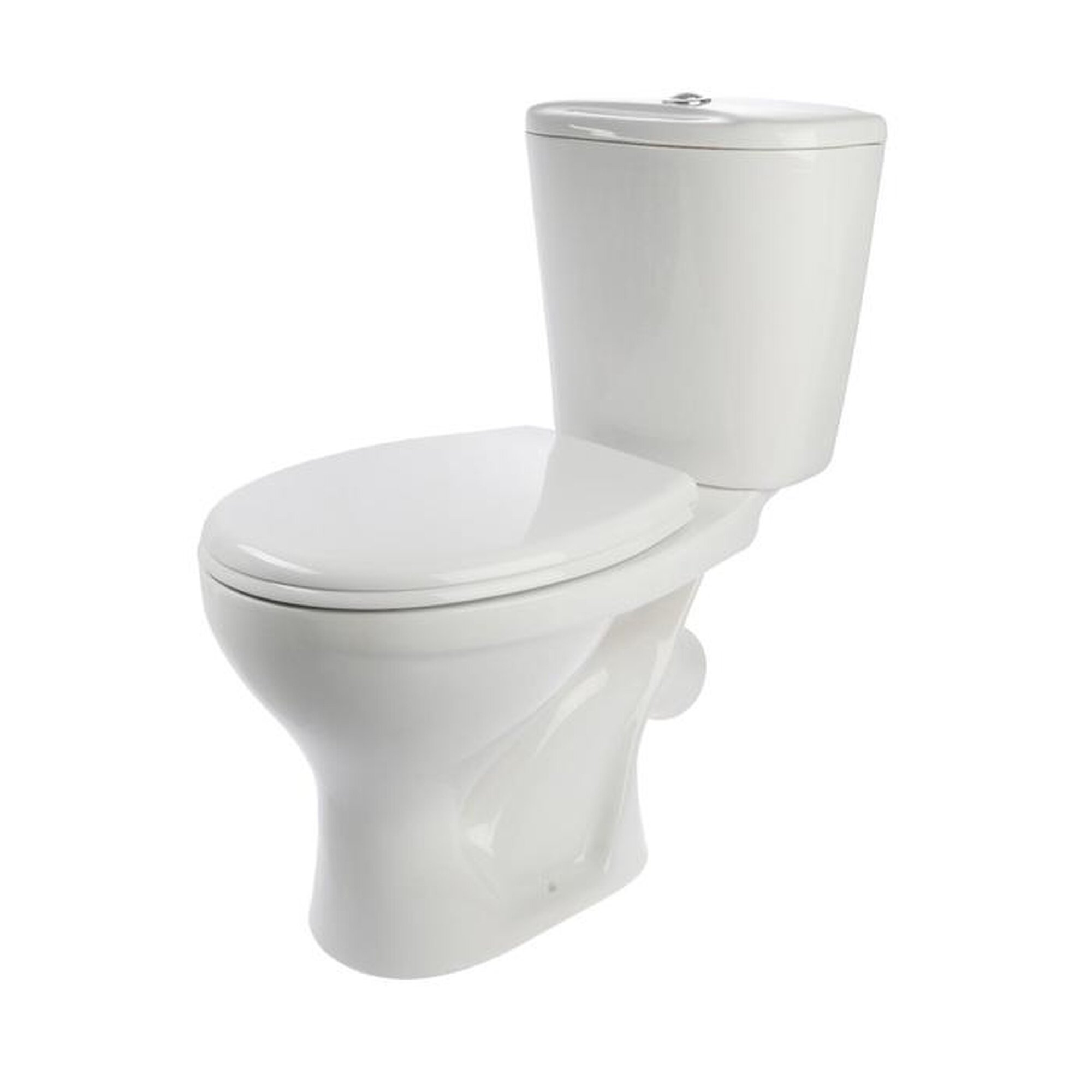 Унитаз компакт лзсф "Оптима Стандарт", нижняя подводка, сиденье, кнопка хром 5863610