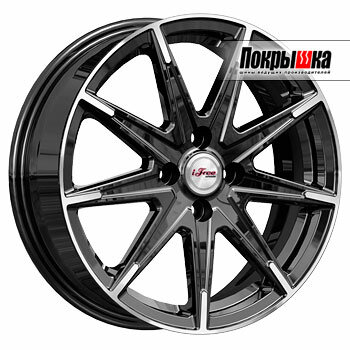 Диски литые IFREE Uno Хит 6.0х16/4х100 D60.1 ET45.0, Блэк Джек