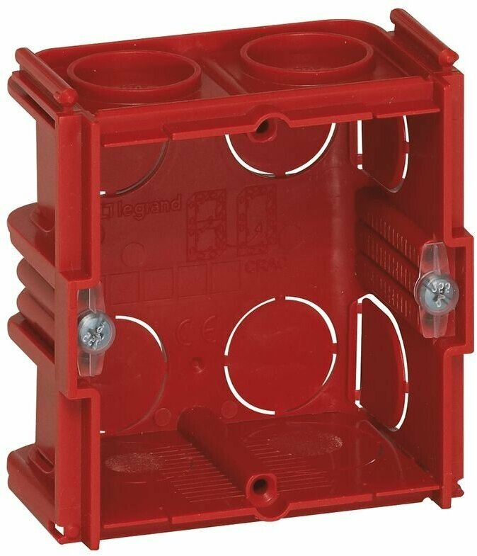 Коробка монтаж. под кирпич, бетон. стены 1 пост 40мм Batibox Legrand 080141