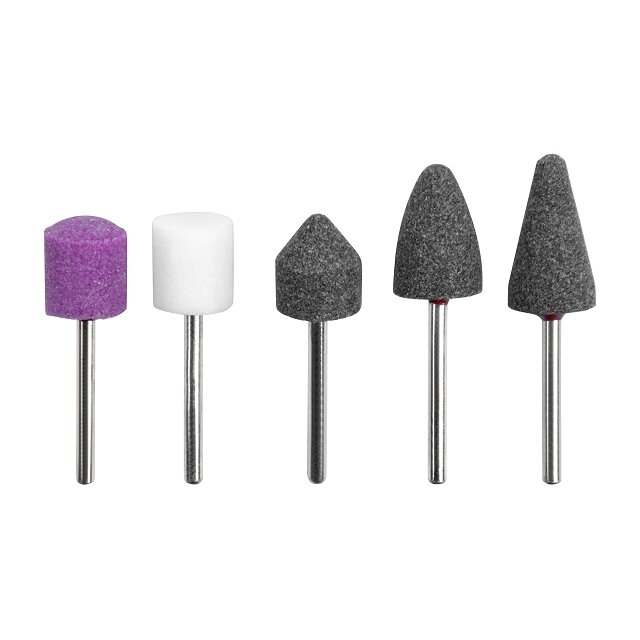 MONOGRAM 107-646 Набор шарошек 5 шт для точной обработки твердых материалов и металлов