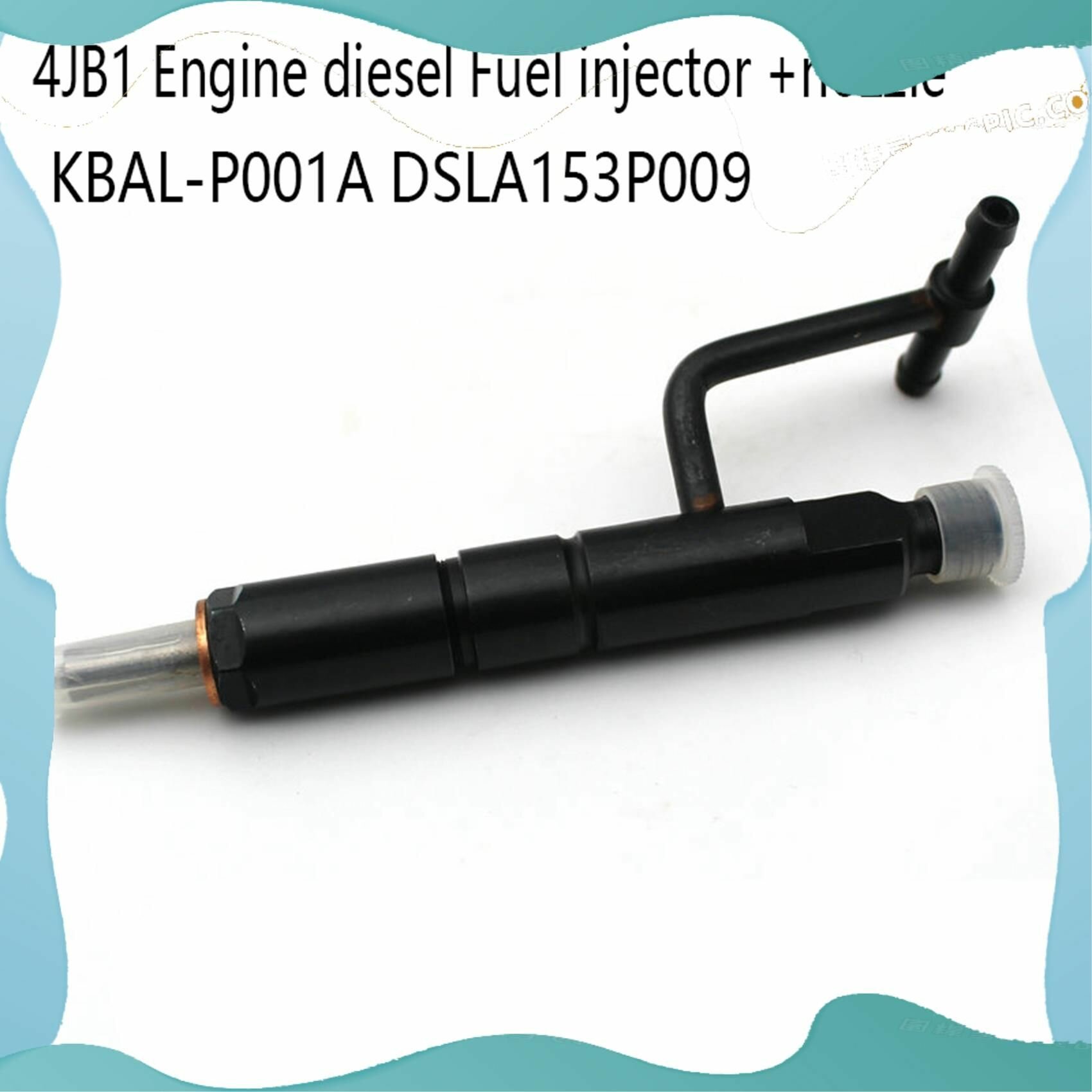 (F T J R) 4 шт топливная форсунка в сборе, совместимая с двигателем 4JB1, дизельная + сопло KBAL-P001A DSLA153P009