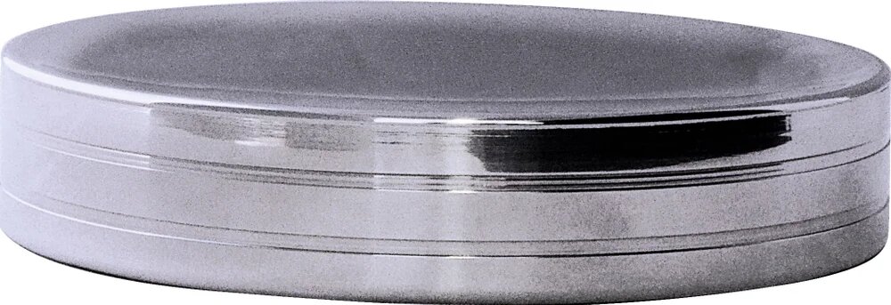 Мыльница Ridder London 2106300 из нержавейки, настольная, круглая, хром