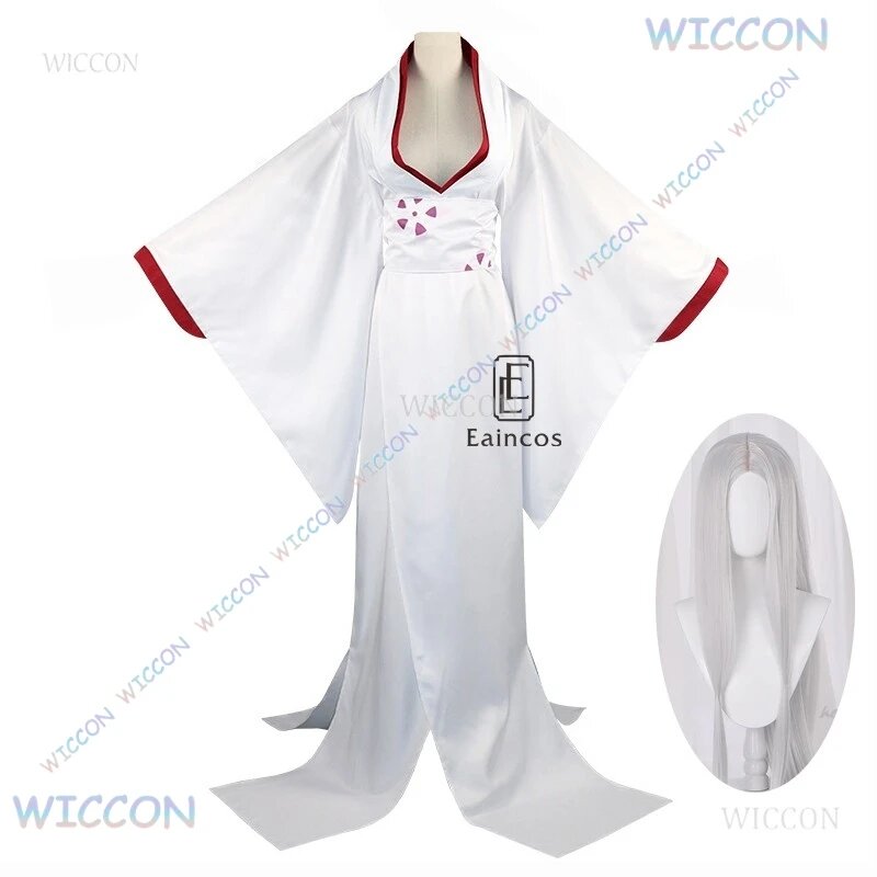 Косплей костюм Demon no Yaiba Spider Rui Белый, L, Mother costume wig