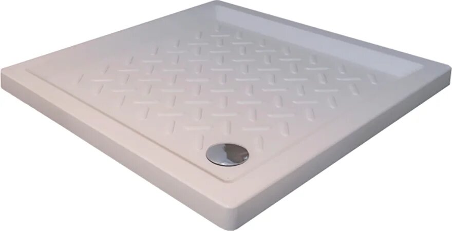Поддон для душа RGW Ceramics CR-099 керамический, 90x90 см, квадратный, низкий, с антискользящим покрытием, немецкий