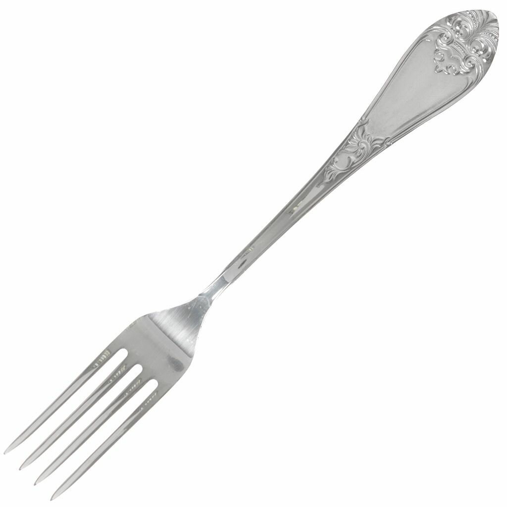 Вилка нержавеющая сталь, столовая, Павловский завод им. Кирова, Дворцовый М-17, ВС-М17