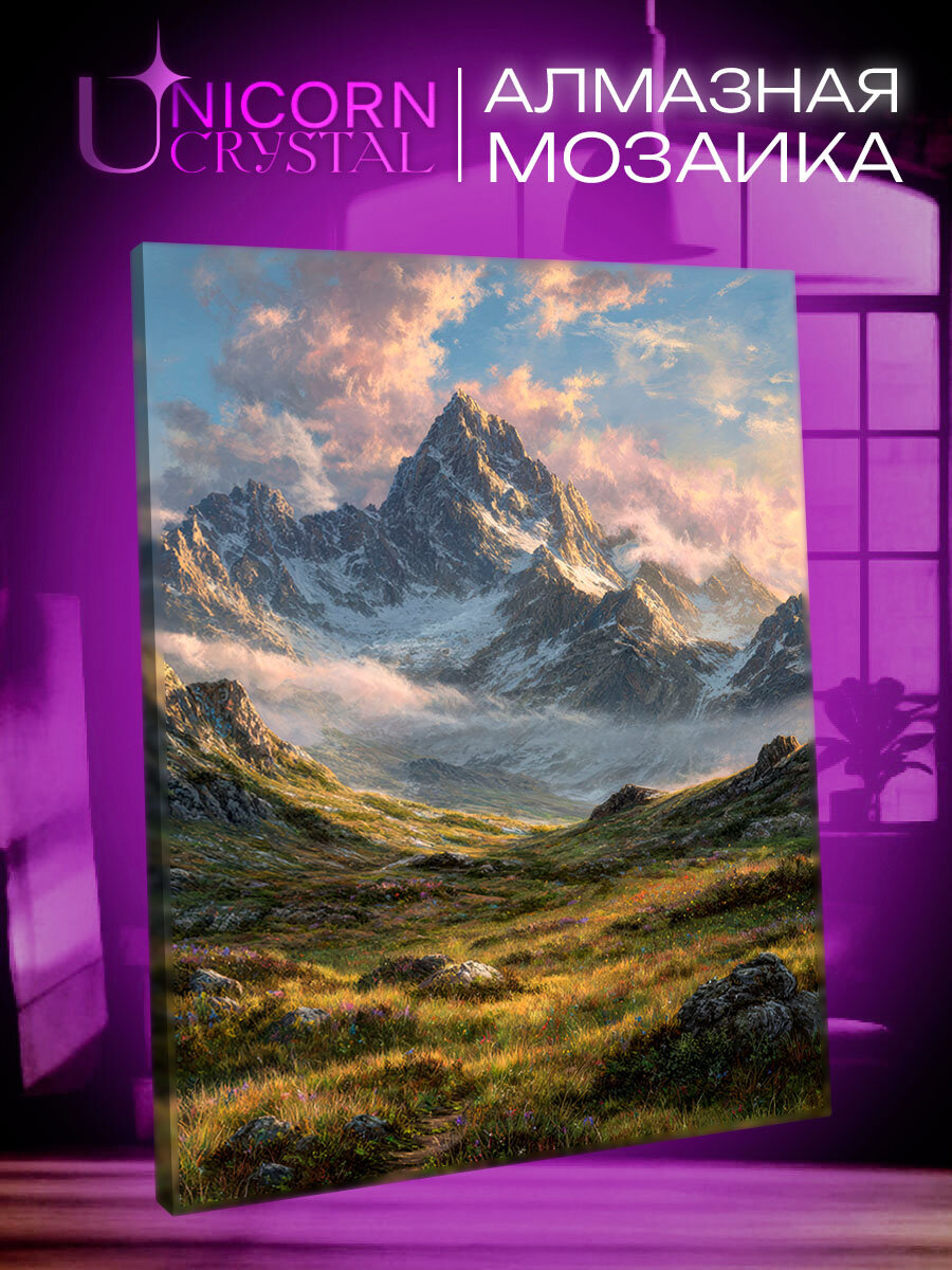 Алмазная мозаика Горы