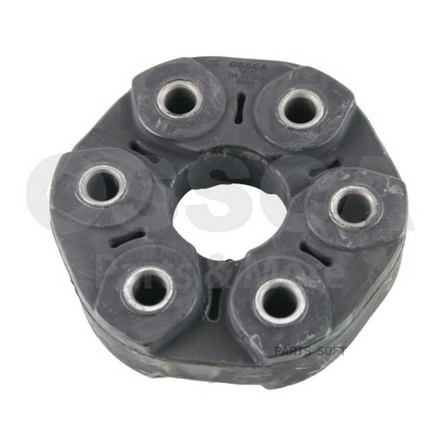 OSSCA 12541 Муфта эластичная карданного вала BMW 1,3,5, X1, Z1,3,4 (E81,87,82,88,21,30,36,46,90,91,92,93,12,28,34,