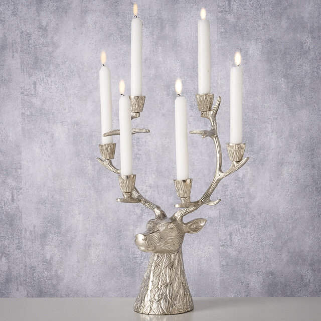 Подсвечник-канделябр Олень Уондер 40 см, Boltze, 2051702