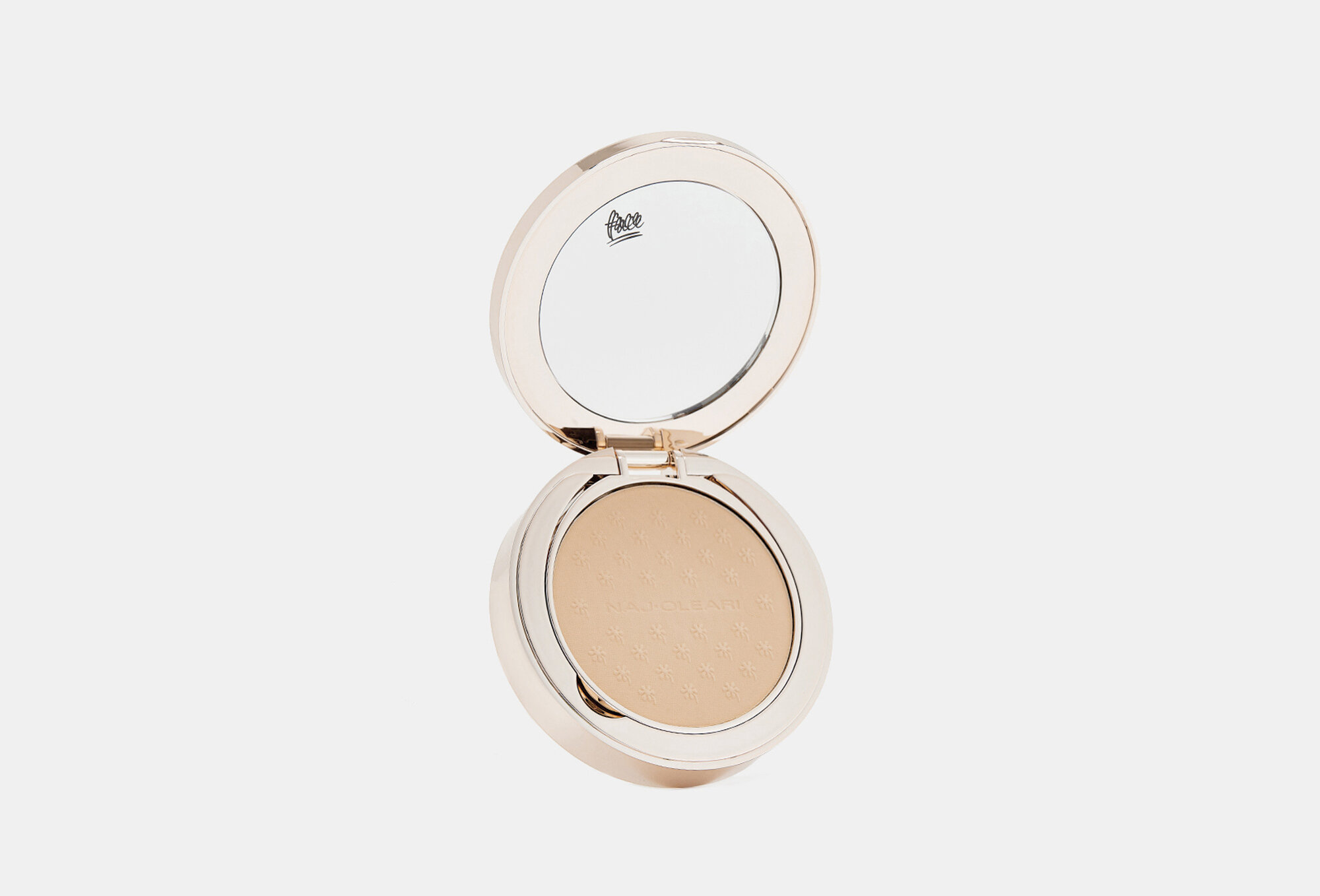 Матирующая компактная пудра для лица NAJ OLEARI Skin Caress Pressed Powder 9.5 г Peach pink