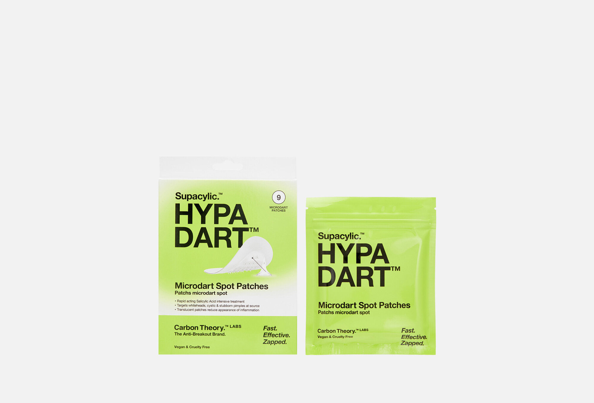 Патчи для точечного нанесения Hypa Dart Microdart Spot Patches 9 шт CARBON THEORY Hypa Dart Microdart Spot