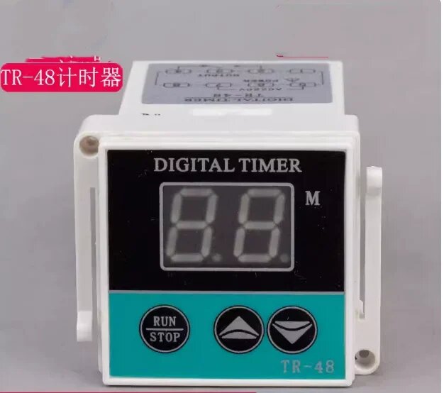 AC220V цифровой электрический газовый тостер духовка таймер переключатель TR-48 0-99 минут для кухни