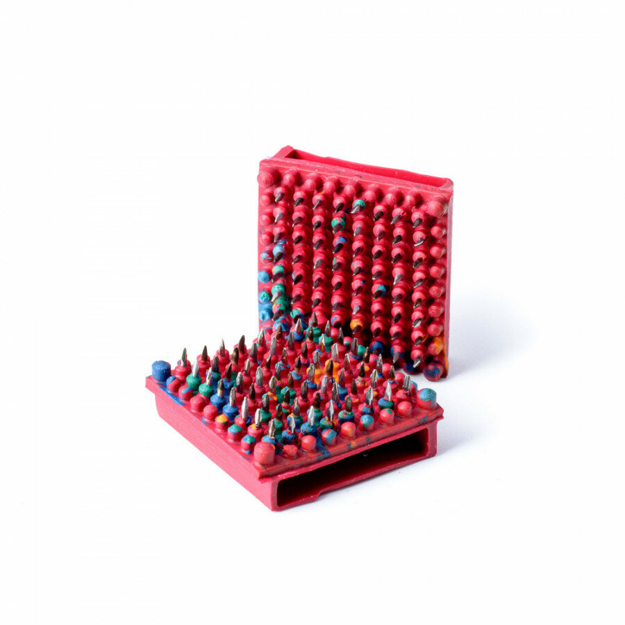 Аппликатор Ляпко Краплинка игольчатая" шаг иглы – 3,5 мм, размер – 33х33мм, кол-во игл –128