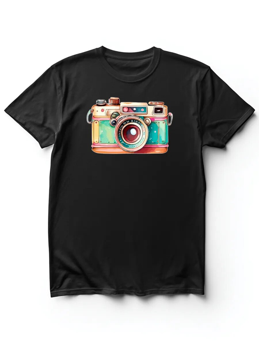 Футболка фотоаппарат