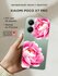 Чехол на Poco X7 Pro / Поко X7 Про с принтом "Open peonies", прозрачный