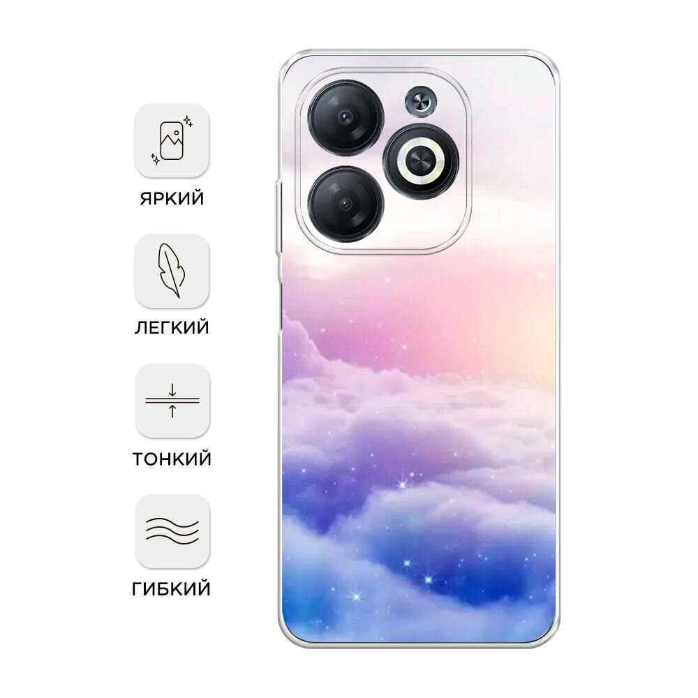 Чехол на Infinix Smart 8/8 HD/HOT 40i / Инфиникс Смарт 8/8 HD/HOT 40i с принтом "Небеса" — фото 1