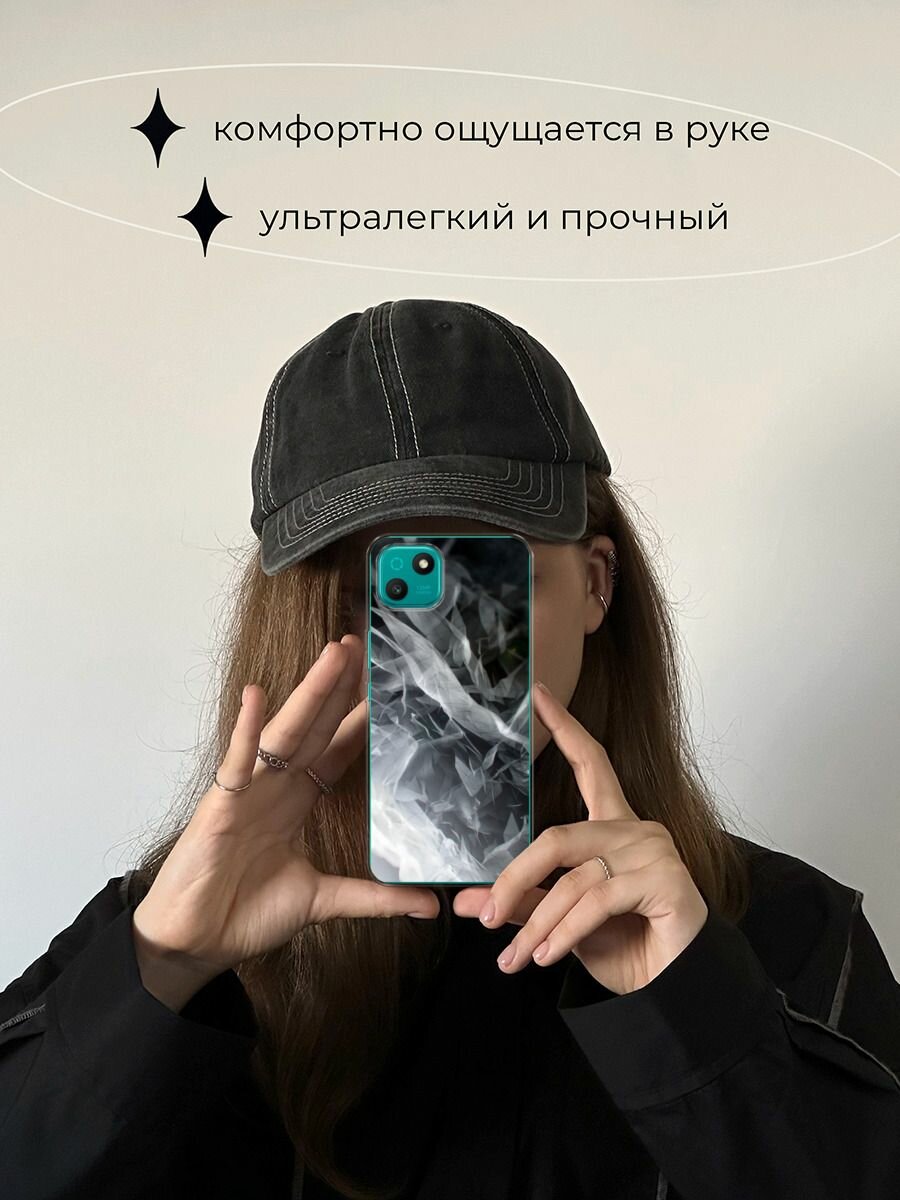 Силиконовый чехол на Wiko T10 / Вико Т10 с принтом "Абстракция 9" — фото 1
