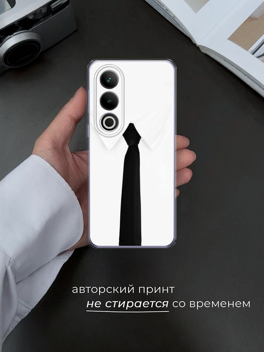 Чехол на Oneplus Ace 3V / Ван Плас Эйс 3V с принтом "Галстук" — фото 1