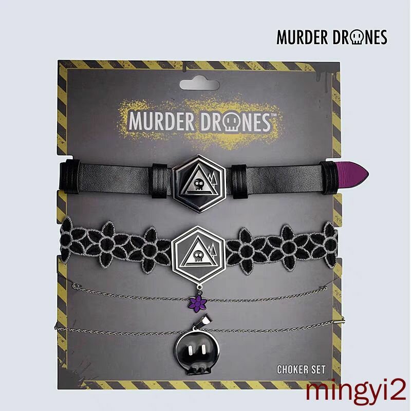 Murder Drones, небольшие скульптуры, игровые коллекционные фигурки IP.(GLITCH)