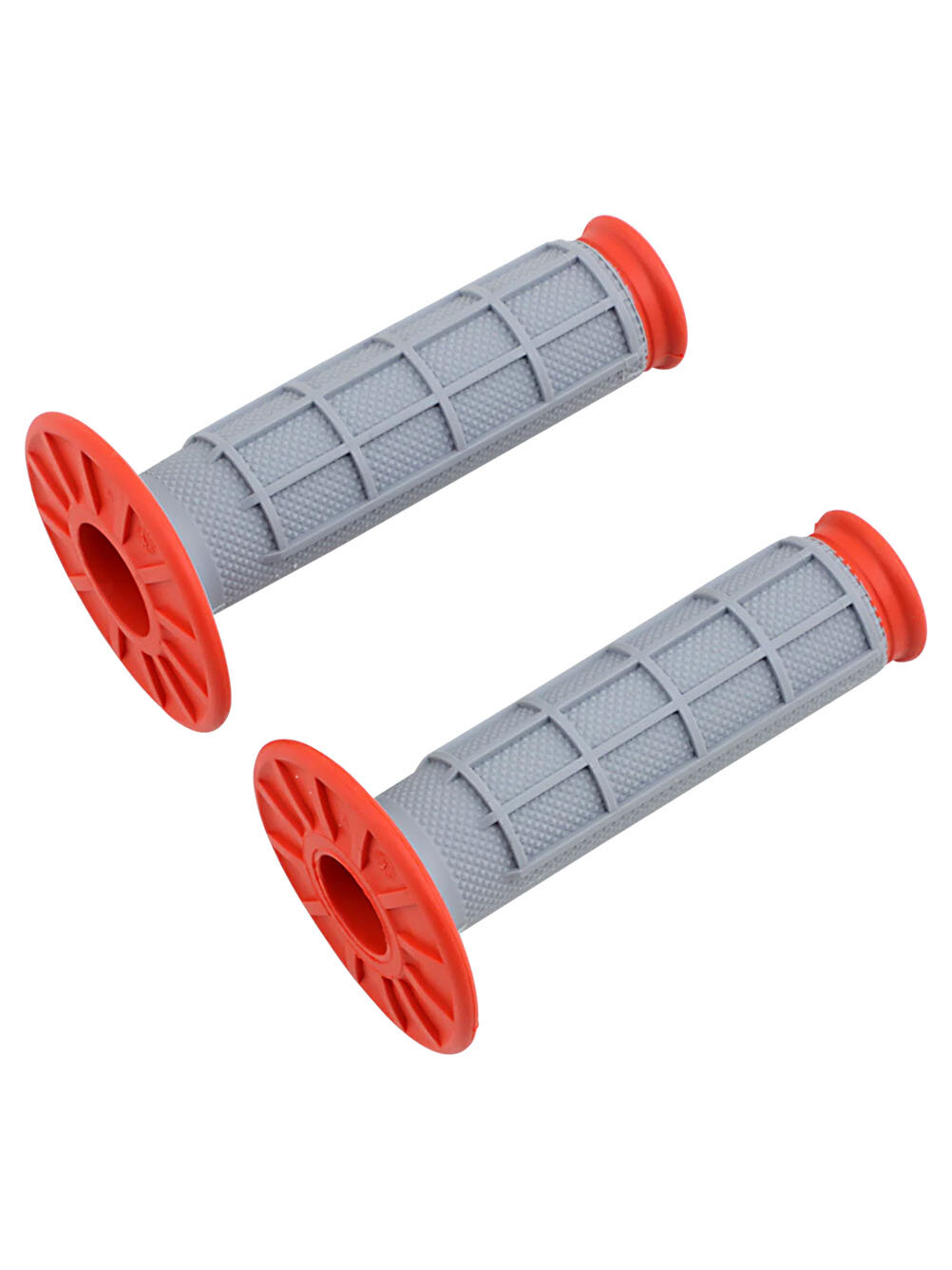 Грипсы Renthal MX Dual Compound Grips 1-2 Waffle Orange