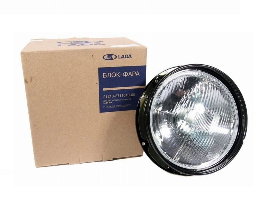 Элемент оптический фары ВАЗ 21213 LADA (освар) в сборе (под гидро и электрокорректор фар) (артикул 21213-3711010-00)