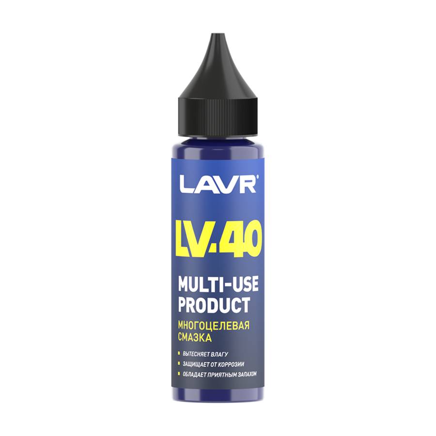 Смазка многоцелевая LAVR LV-40 30мл флакон с носиком (артикул LN2416)