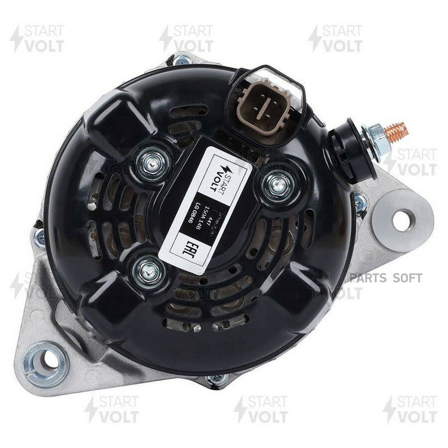 Генератор для а/м Kia Sorento II (09-)/Hyundai Santa Fe II (09-) 2.0CRDi/2.2CRDi AT 150A (LG 0846) от официального дистрибьютора, STARTVOLT, артикул LG0846