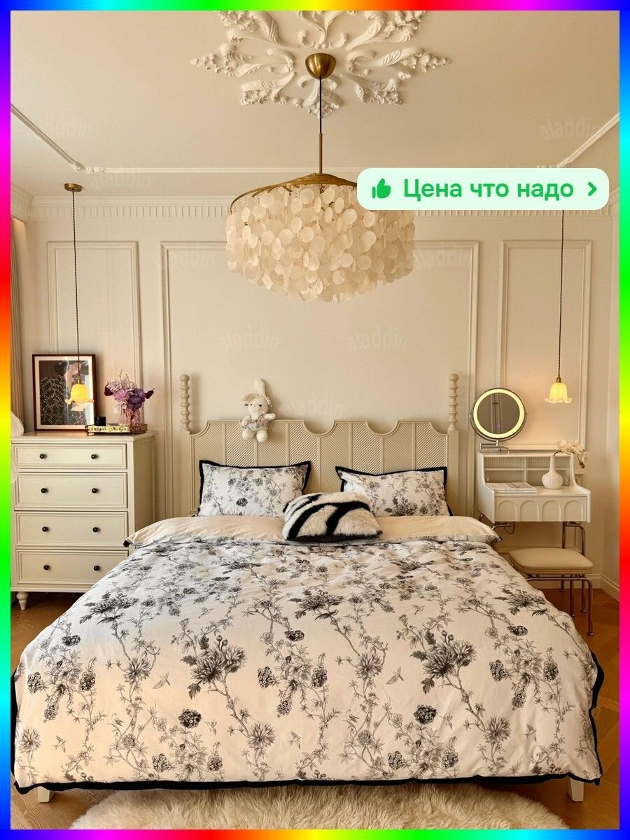 Элегантная люстра из натуральных ракушек для вашего интерьера