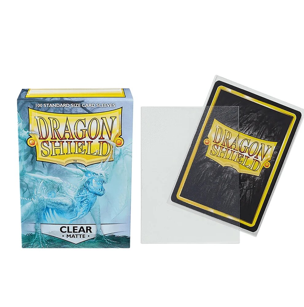 Dragon Shield Чехлы для карт 100 шт, матовые, 66x91 мм Clear