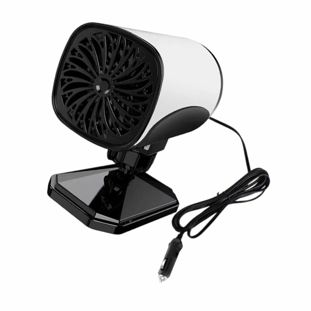 Автомобильный обогреватель, компактный размораживатель для грузовиков "два в одном", быстрый нагрев и размораживание-белый-24 вольта