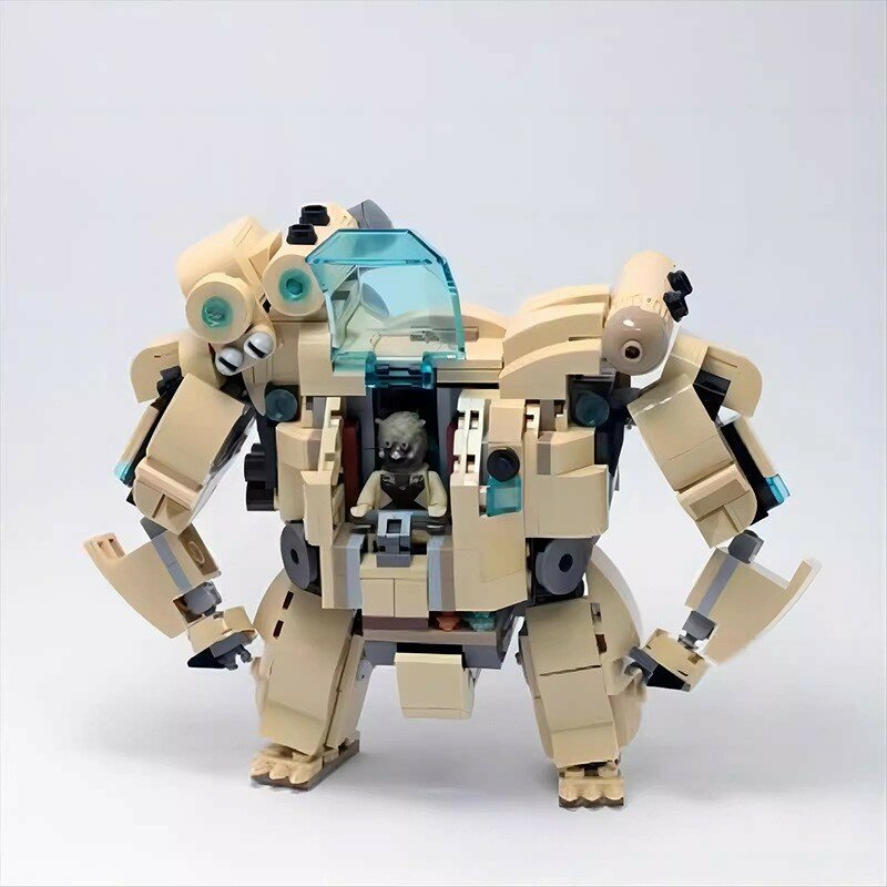 MOC-166139 совместим с LEGO SD big boy mecha сборка робота детская игрушка для мальчиков подарочная модель