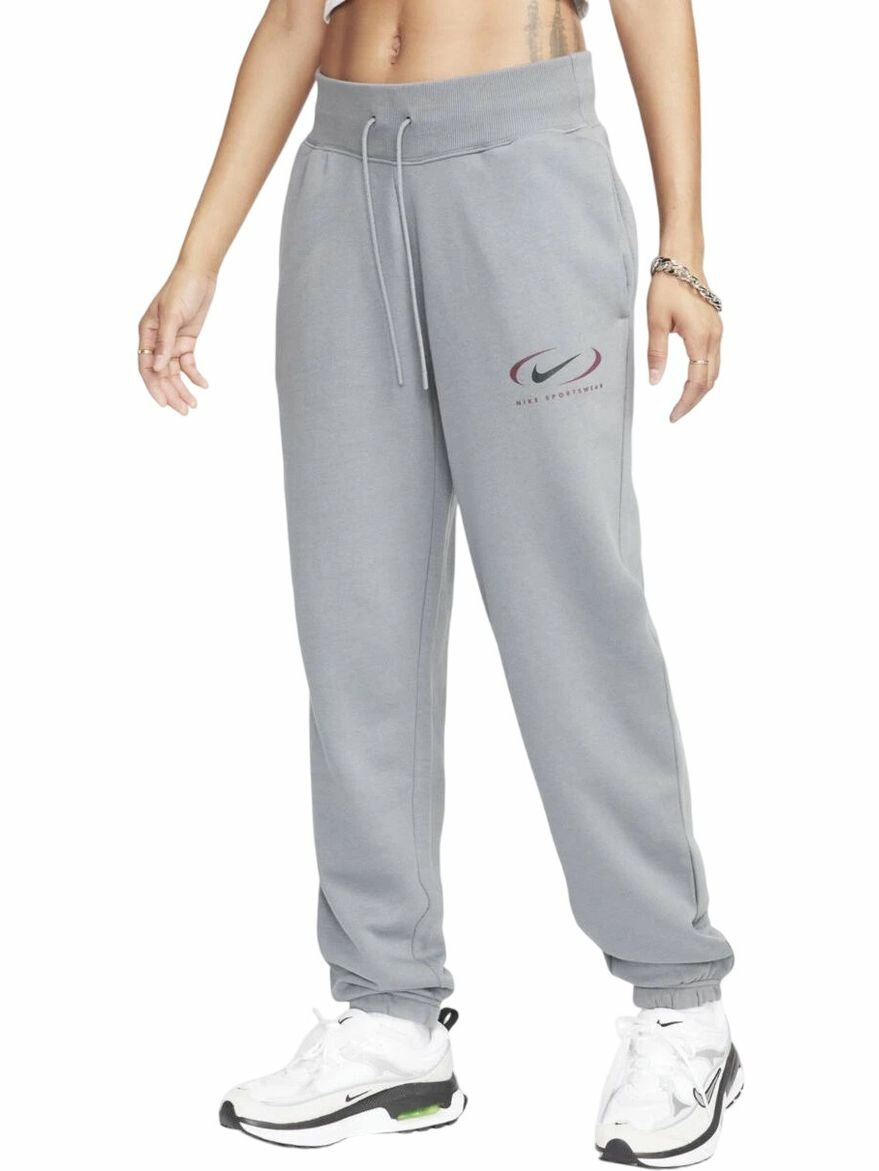 Брюки W NSW PHNX FLC HR OS PANT PRNT